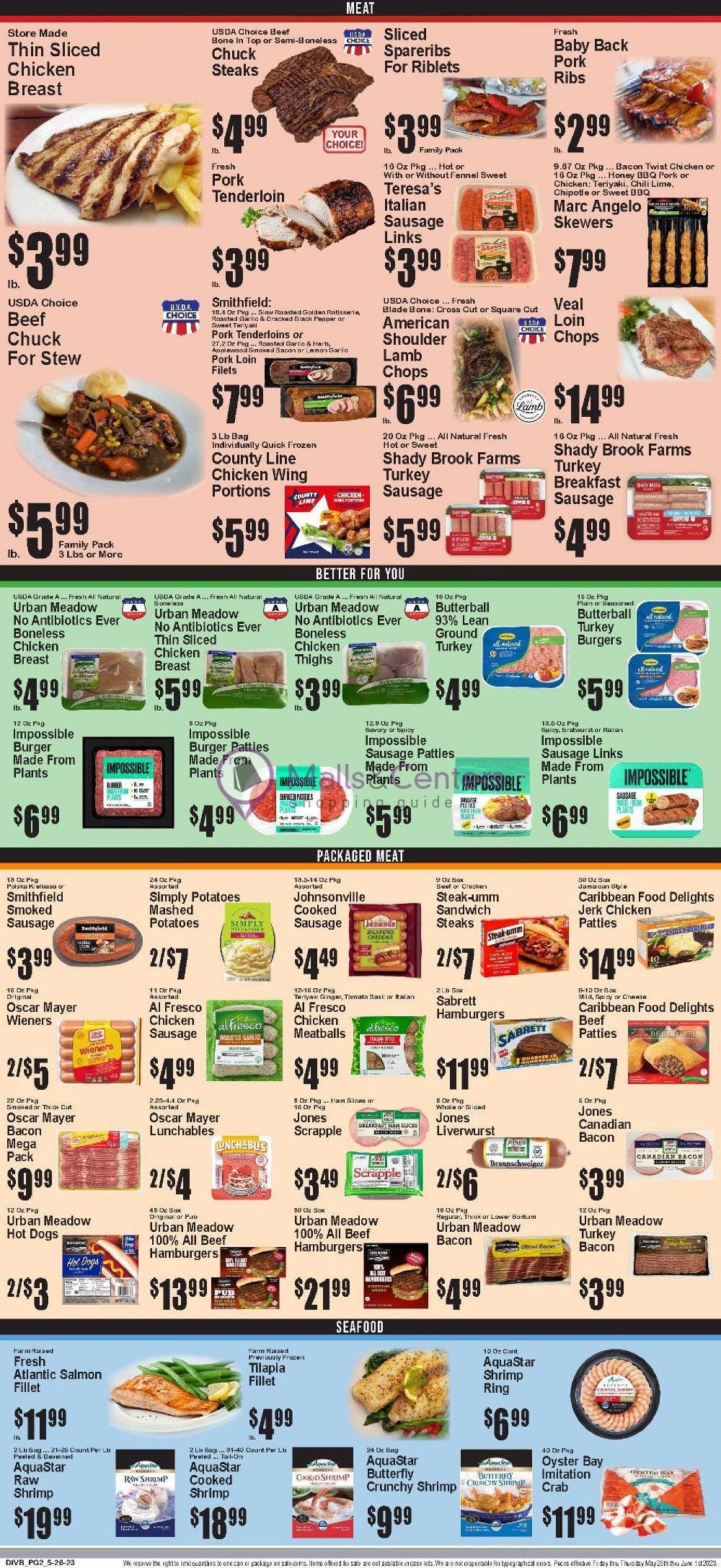 Seabra's Market Weekly ad valid from 05/26/2023 to 06/01/2023 ...