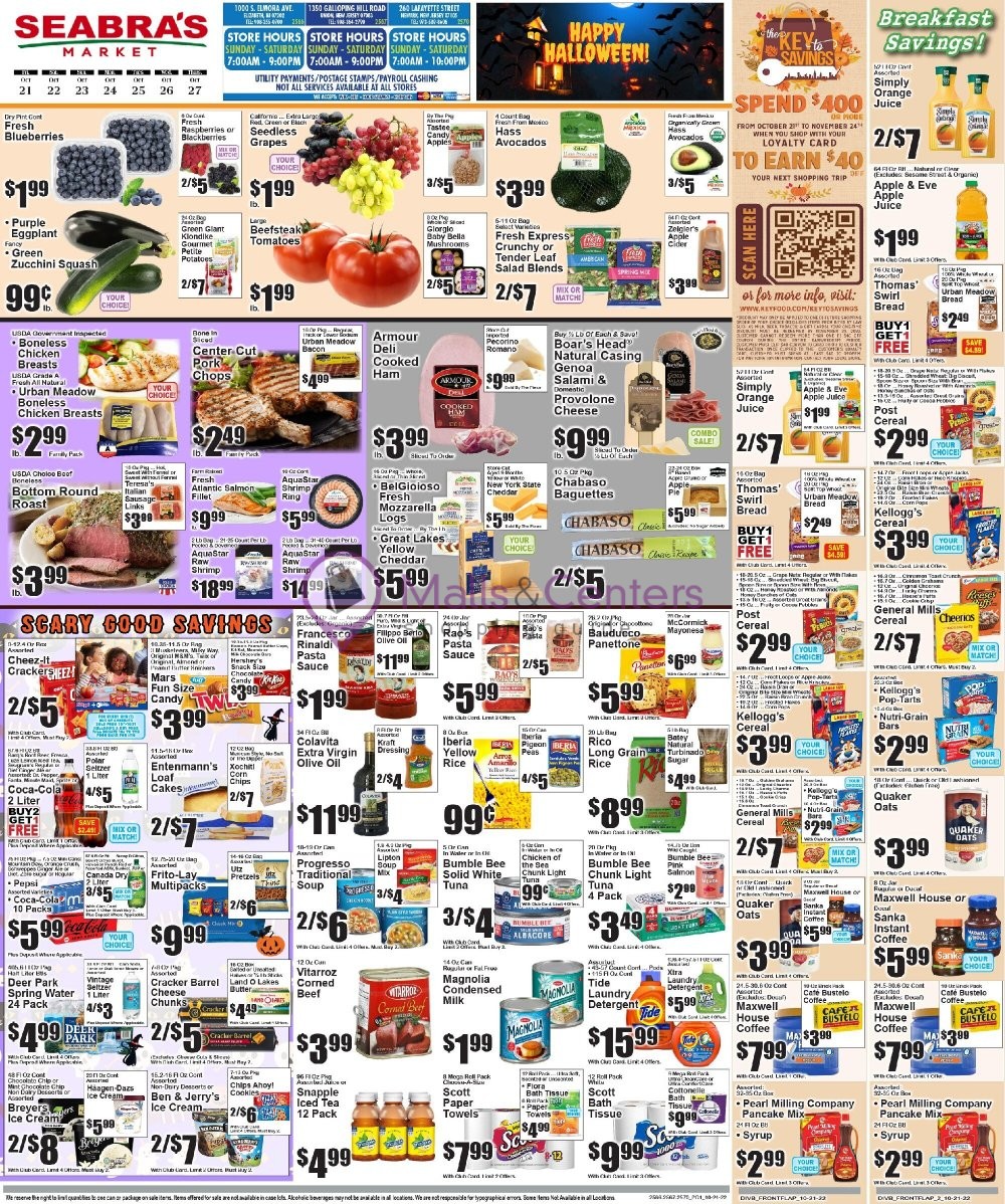 Seabra's Market Weekly Ad - sales & flyers specials - MallsCenters