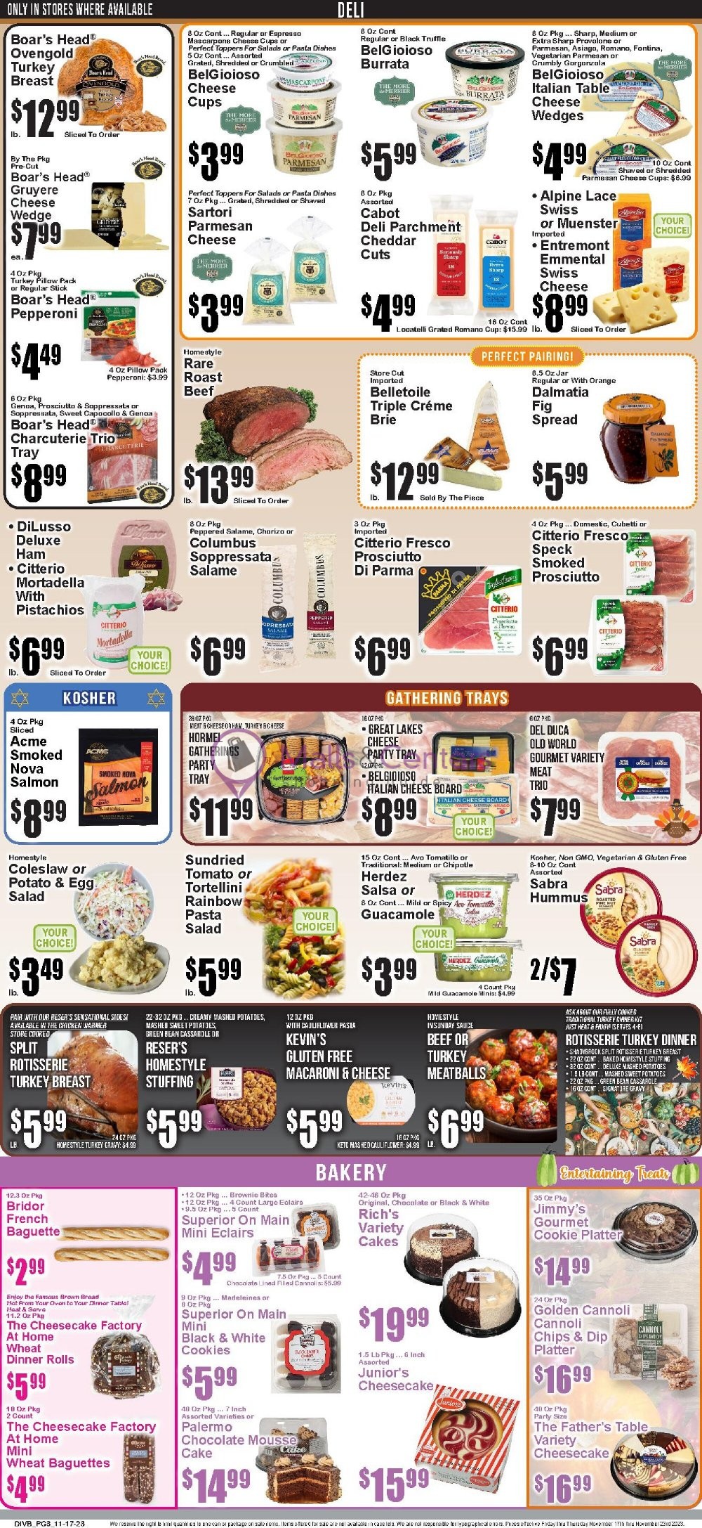 Seabra's Market Weekly ad valid from 11/17/2023 to 11/23/2023 ...