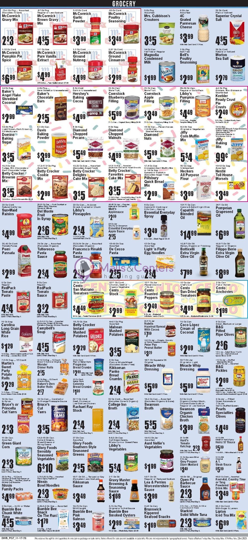 Seabra's Market Weekly ad valid from 11/17/2023 to 11/23/2023 ...