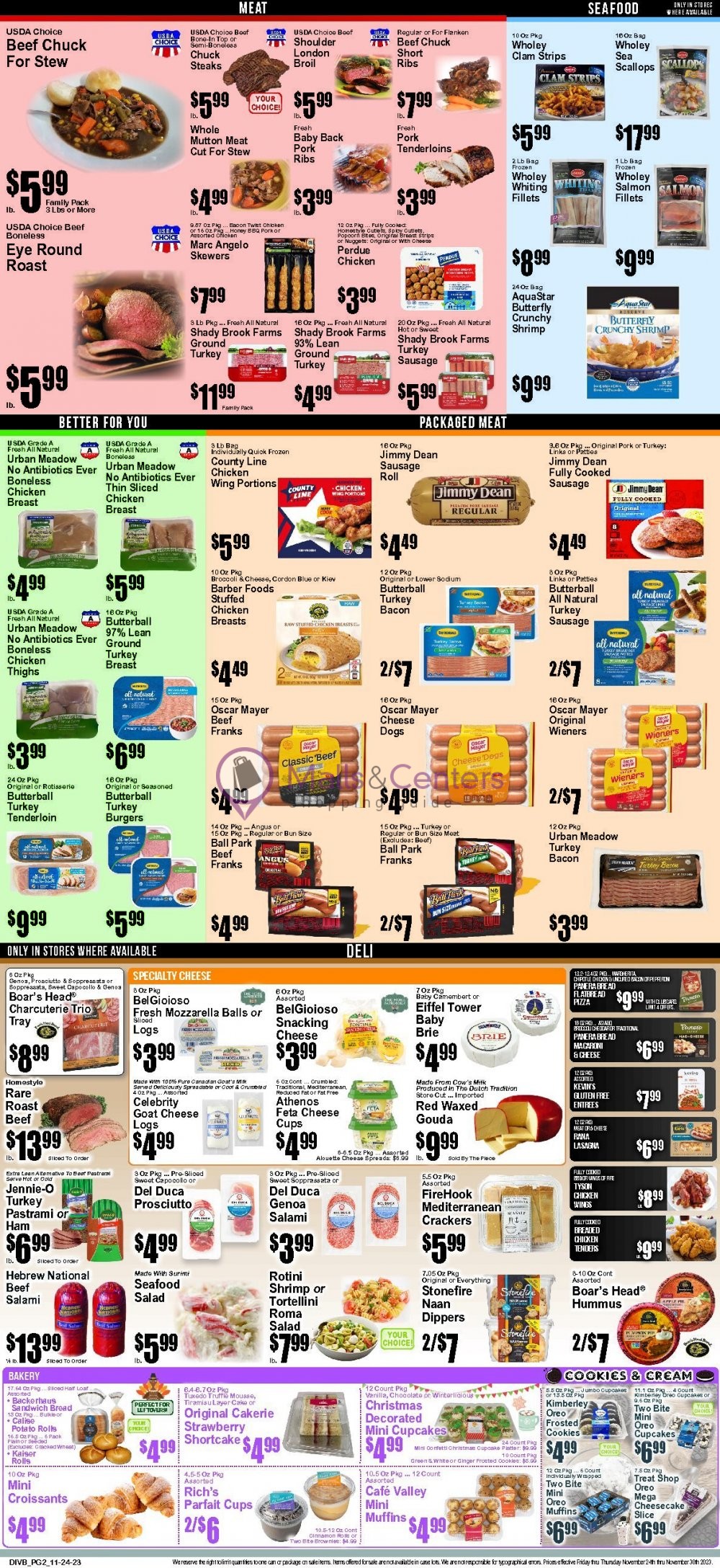 Seabra's Market Weekly ad valid from 11/24/2023 to 11/30/2023 ...