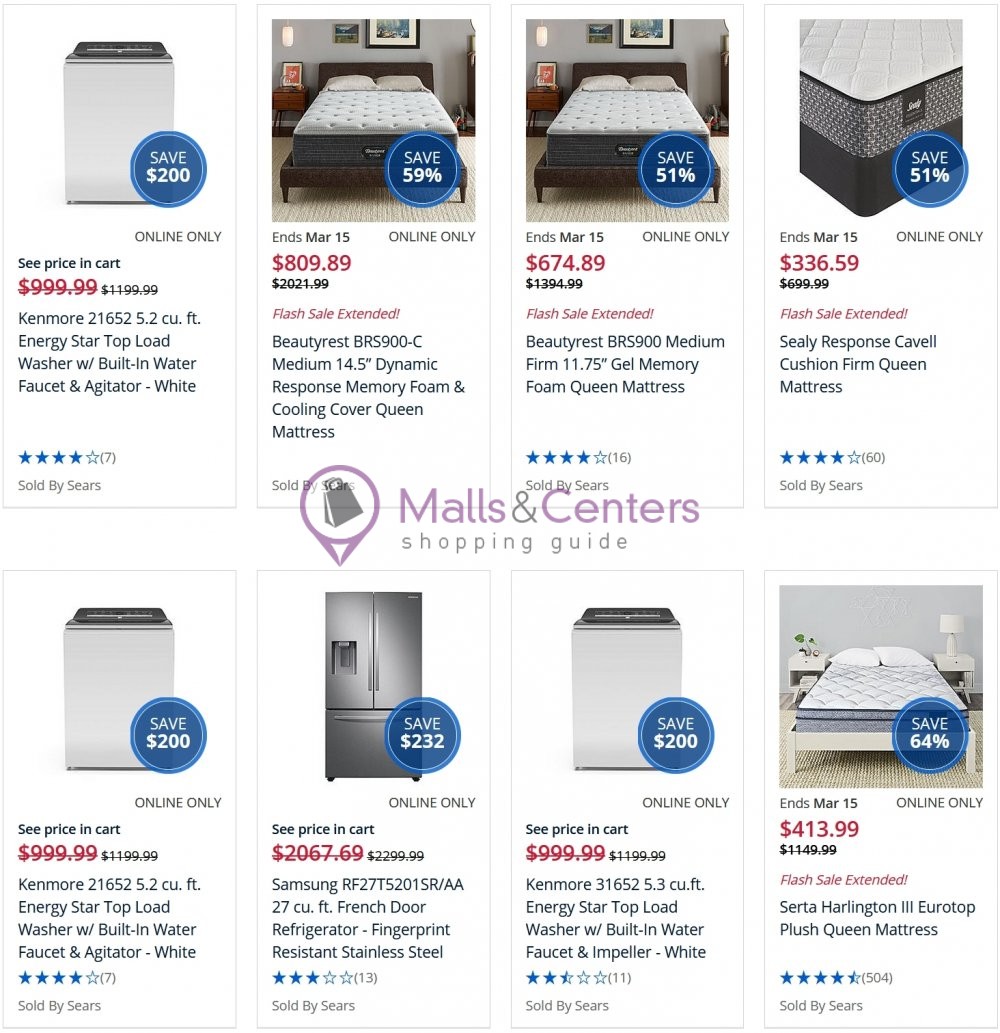 Sears Weekly Ad - sales & flyers specials - MallsCenters