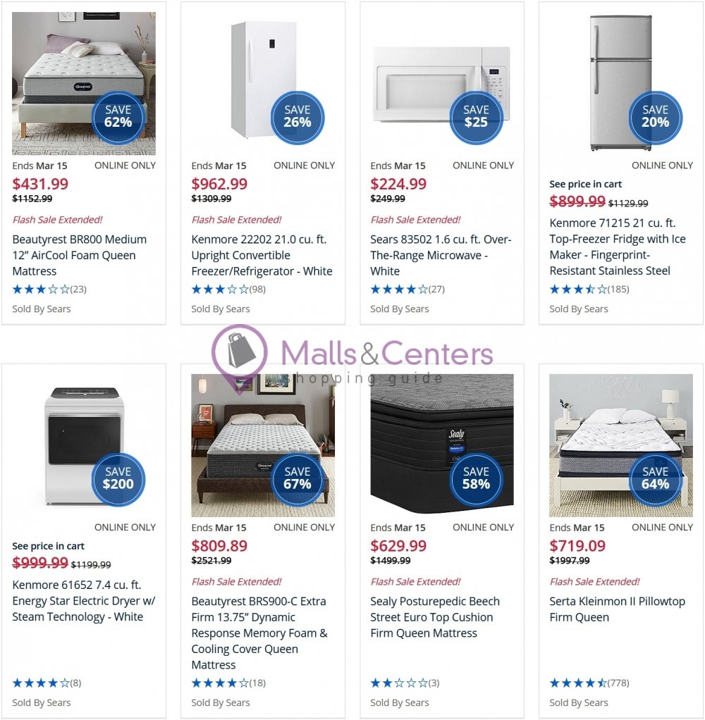 Sears Weekly Ad - sales & flyers specials - MallsCenters