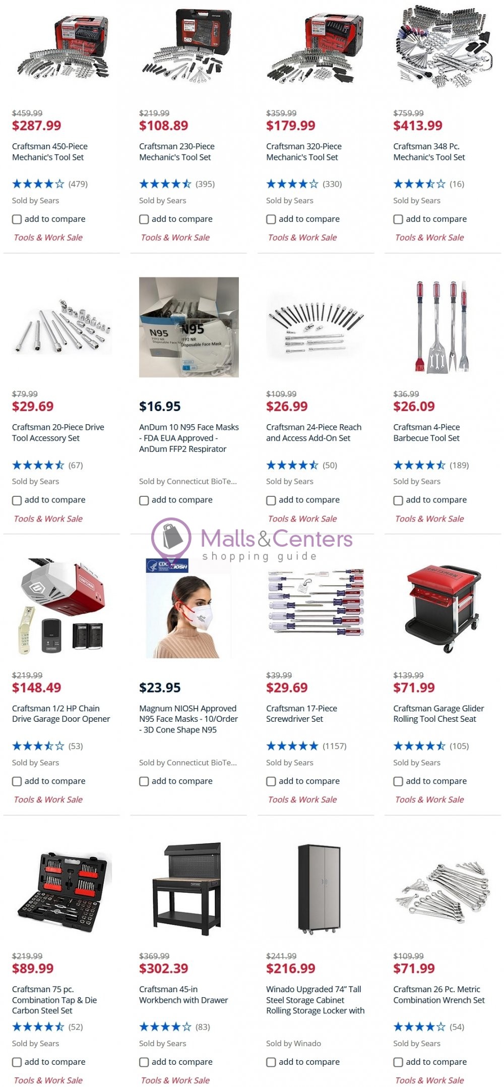 Sears Weekly Ad - sales & flyers specials - MallsCenters