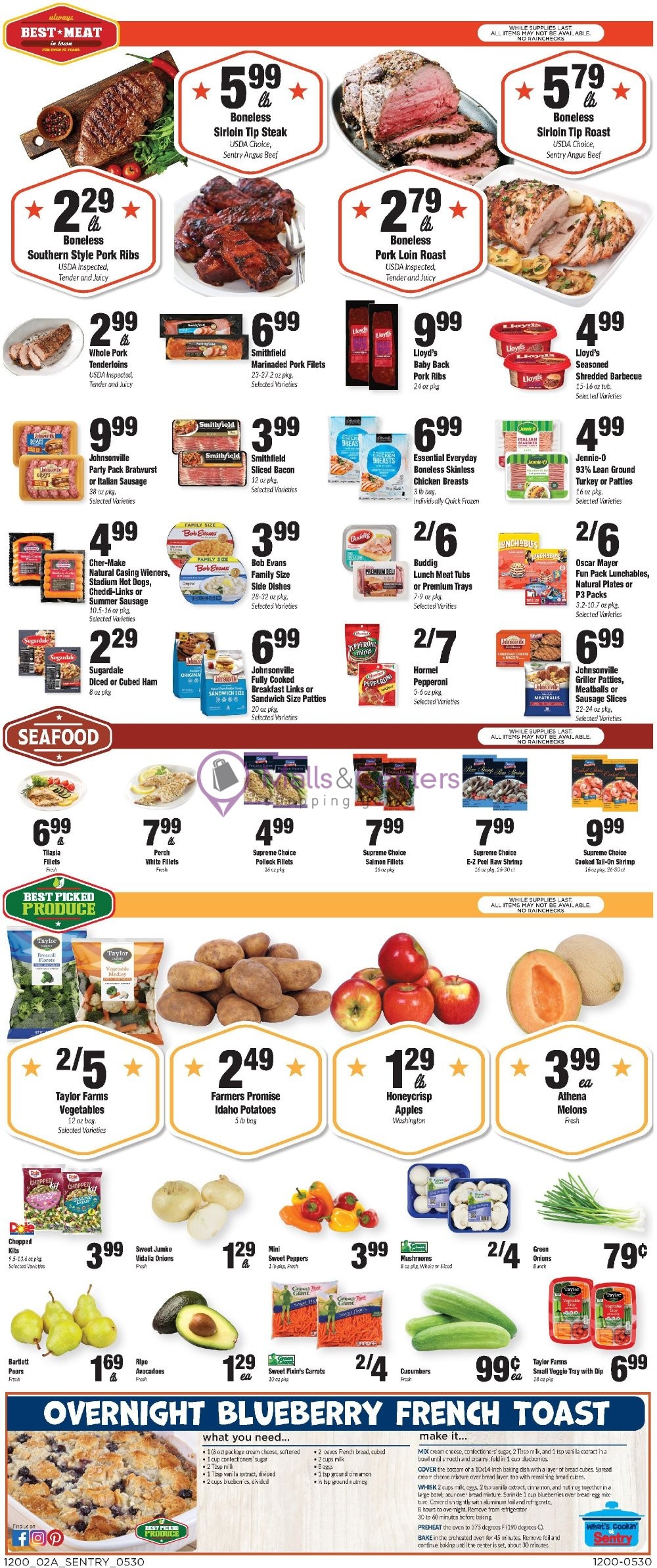 Sentry Foods Weekly ad valid from 05/30/2024 to 06/06/2024 - MallsCenters