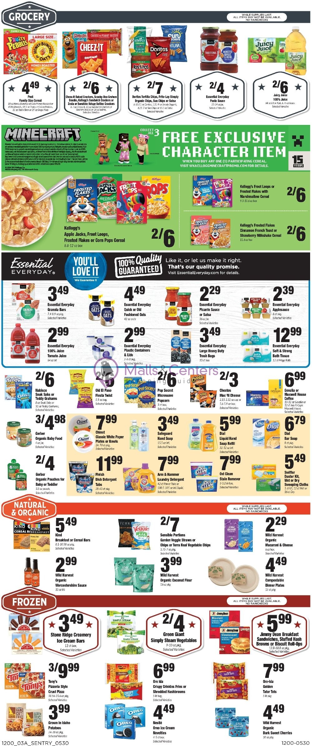 Sentry Foods Weekly ad valid from 05/30/2024 to 06/06/2024 - MallsCenters