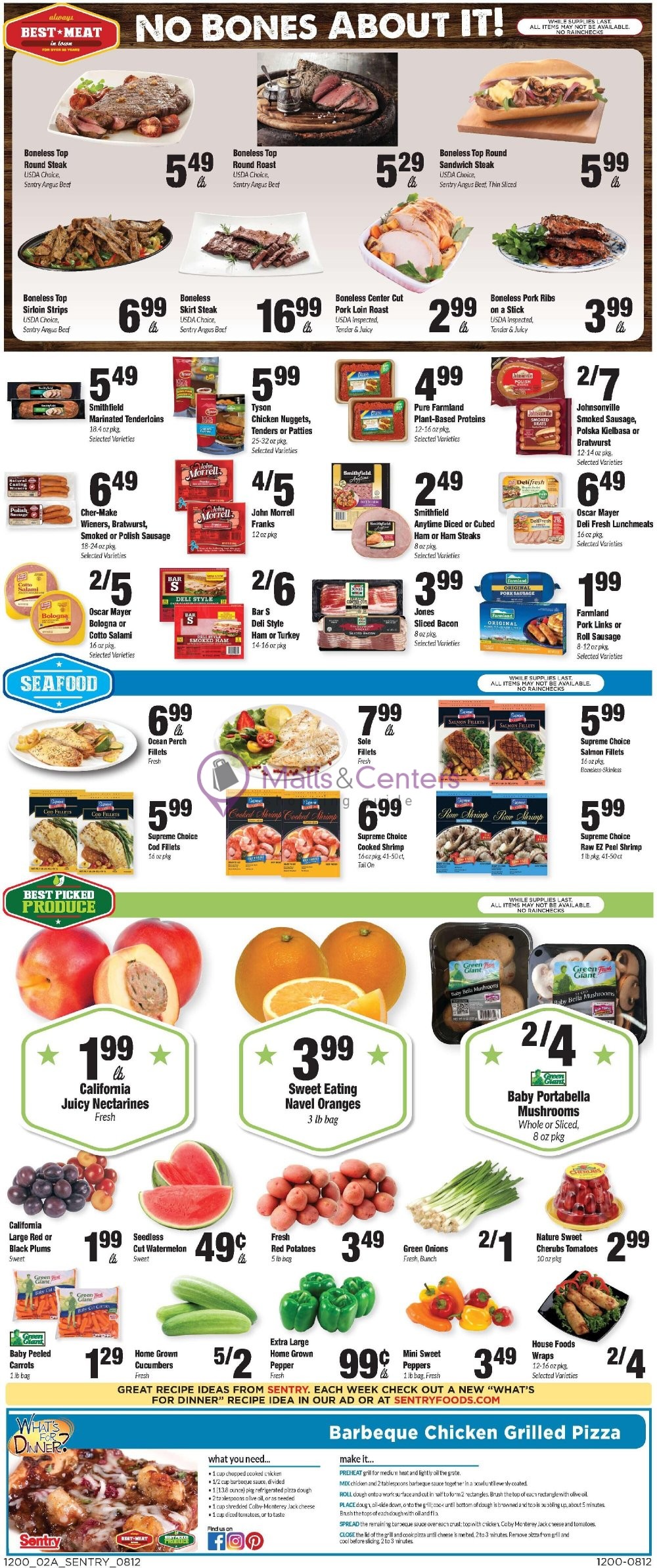 Sentry Foods Weekly Ad - sales & flyers specials - MallsCenters