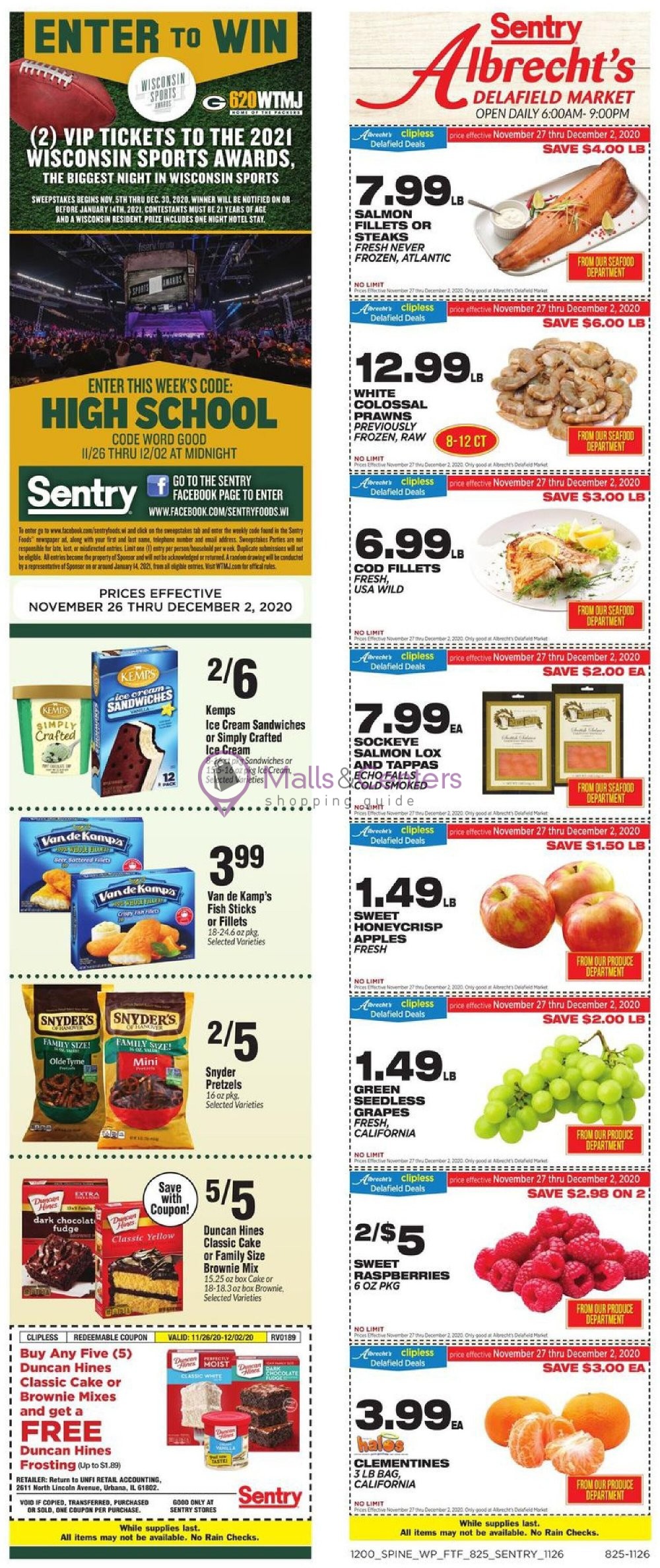 Sentry Foods Weekly Ad - sales & flyers specials - MallsCenters
