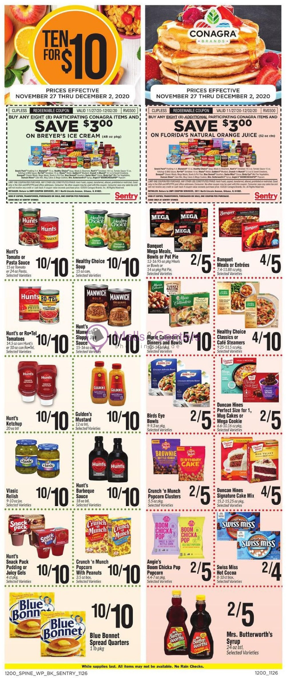 Sentry Foods Weekly Ad - sales & flyers specials - MallsCenters
