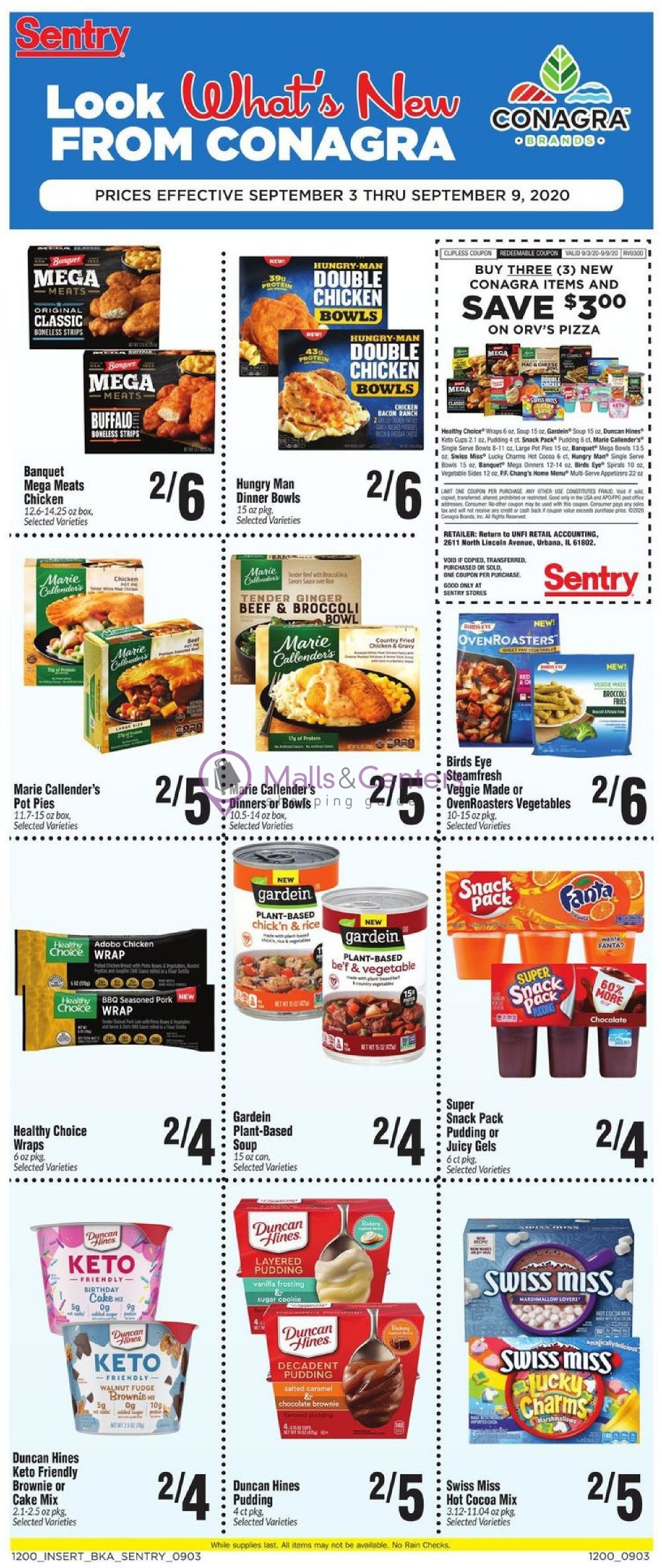 Sentry Foods Weekly Ad - sales & flyers specials - MallsCenters
