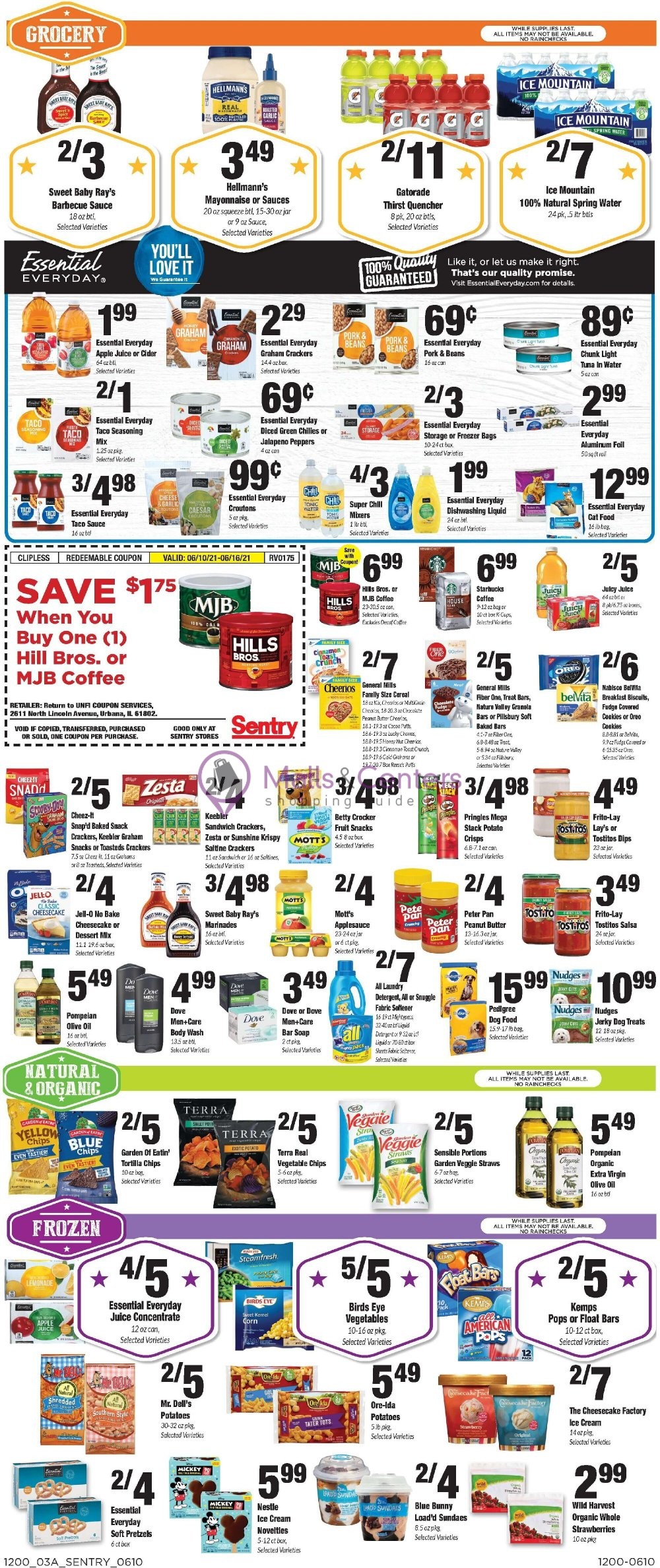 Sentry Foods Weekly Ad - sales & flyers specials - MallsCenters