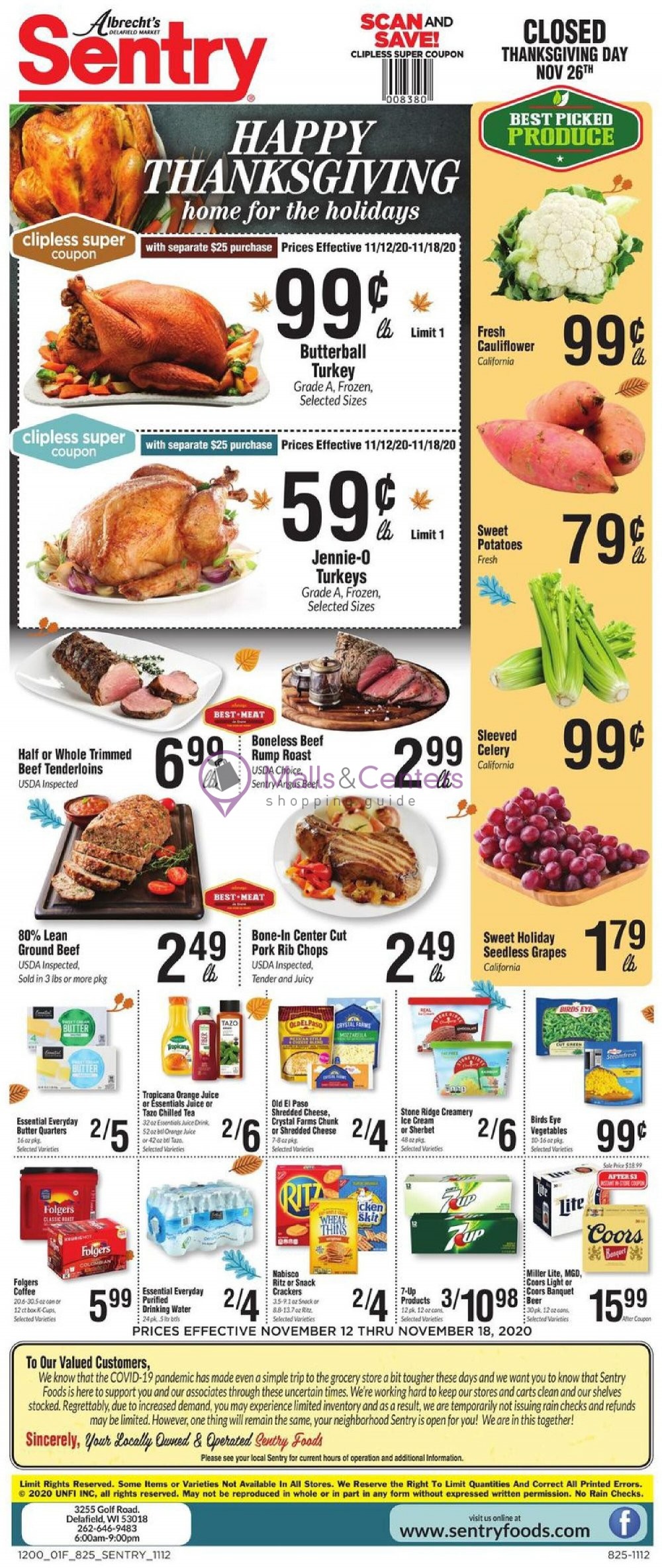 Sentry Foods Weekly Ad - sales & flyers specials - MallsCenters