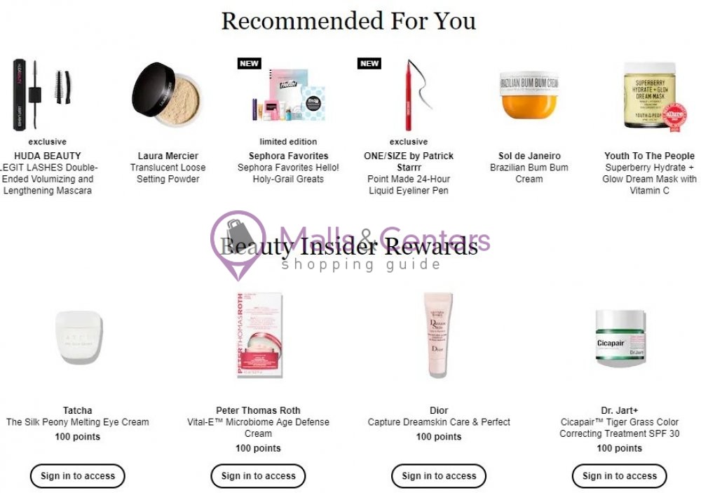 Sephora Weekly Ad - sales & flyers specials - MallsCenters