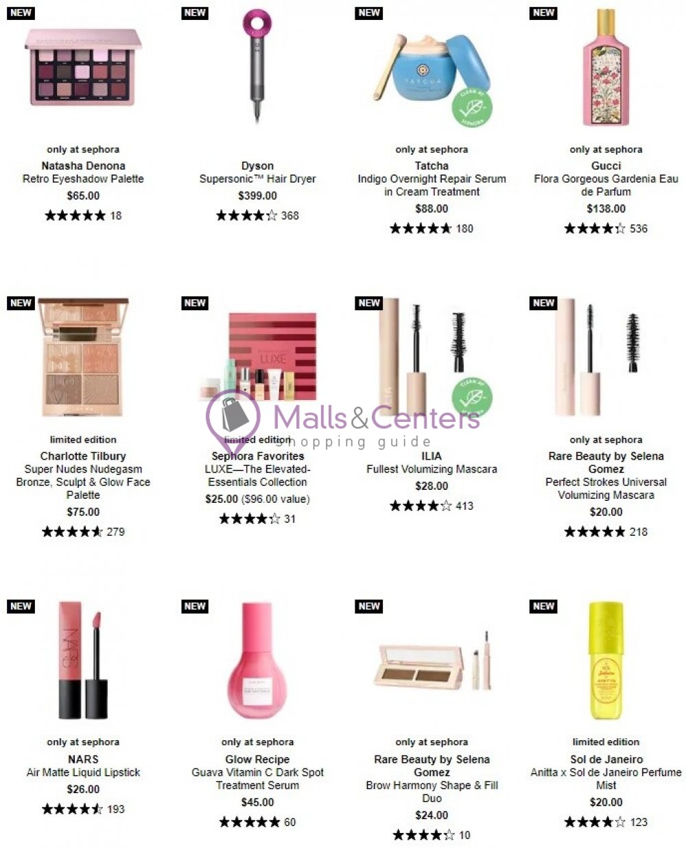 Sephora Weekly Ad - sales & flyers specials - MallsCenters