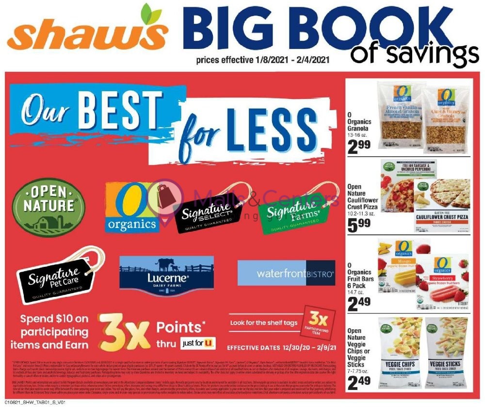 Shaws Weekly Ad - sales & flyers specials - MallsCenters