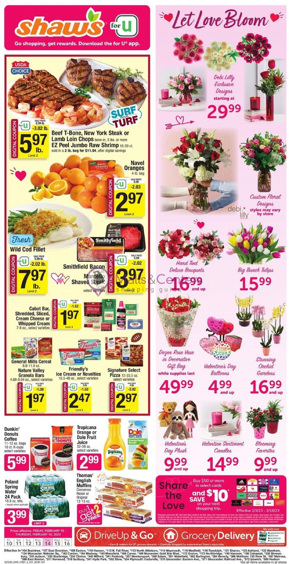 Shaws Weekly Ad - sales & flyers specials - MallsCenters