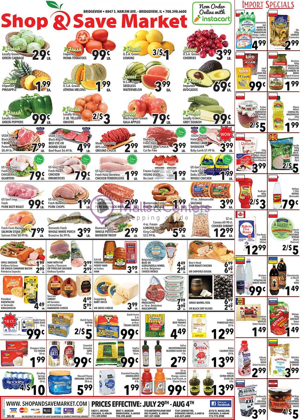 Shop and Save Market Weekly Ad - sales & flyers specials - MallsCenters