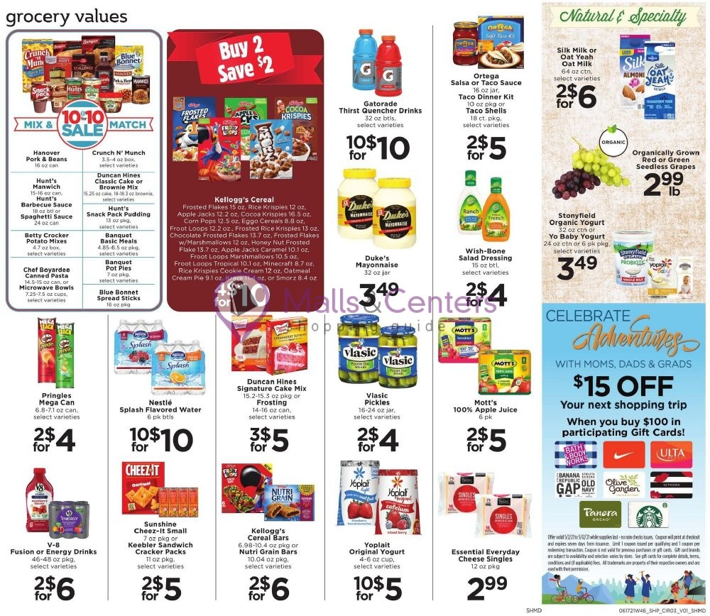 Shoppers Food Weekly Ad - sales & flyers specials - MallsCenters