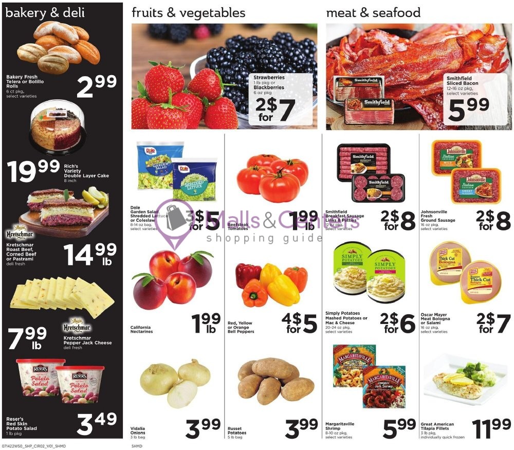 Shoppers Food Weekly Ad - sales & flyers specials - MallsCenters