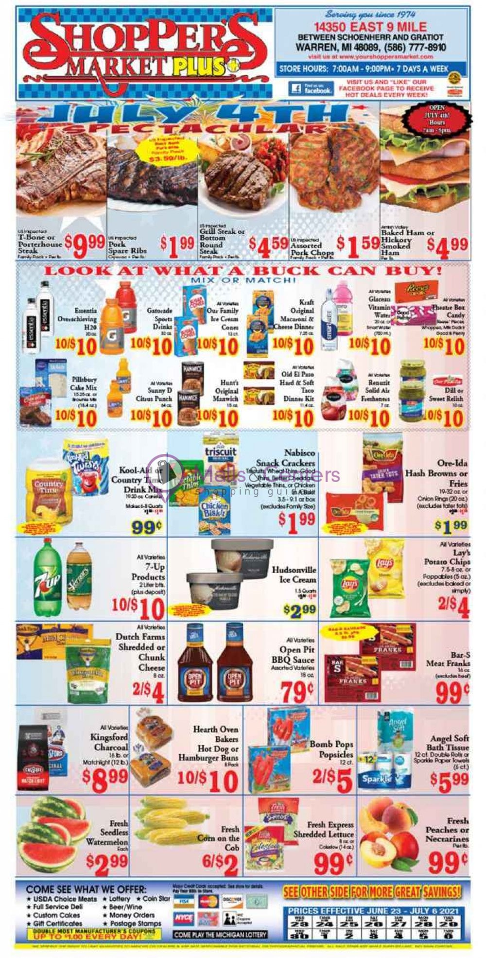 Shopper's Market Weekly Ad - sales & flyers specials - MallsCenters