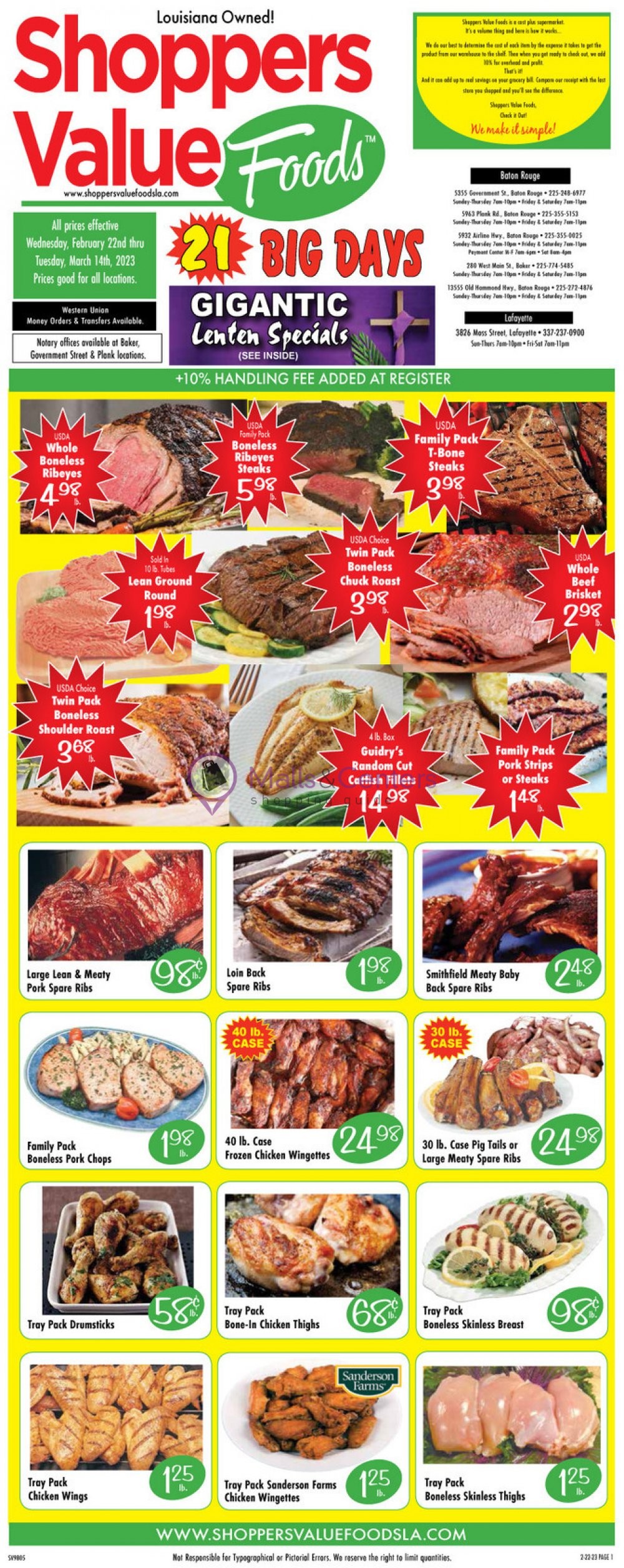 Shoppers Value Foods Weekly Ad - sales & flyers specials - MallsCenters