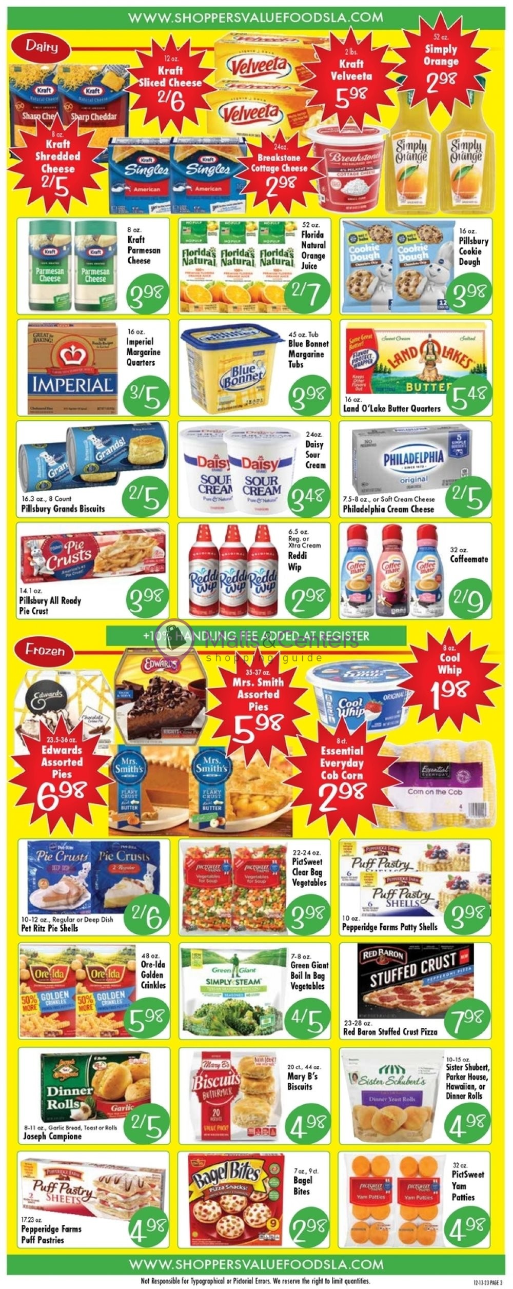 Shoppers Value Foods Weekly ad valid from 12/13/2023 to 12/25/2023 ...