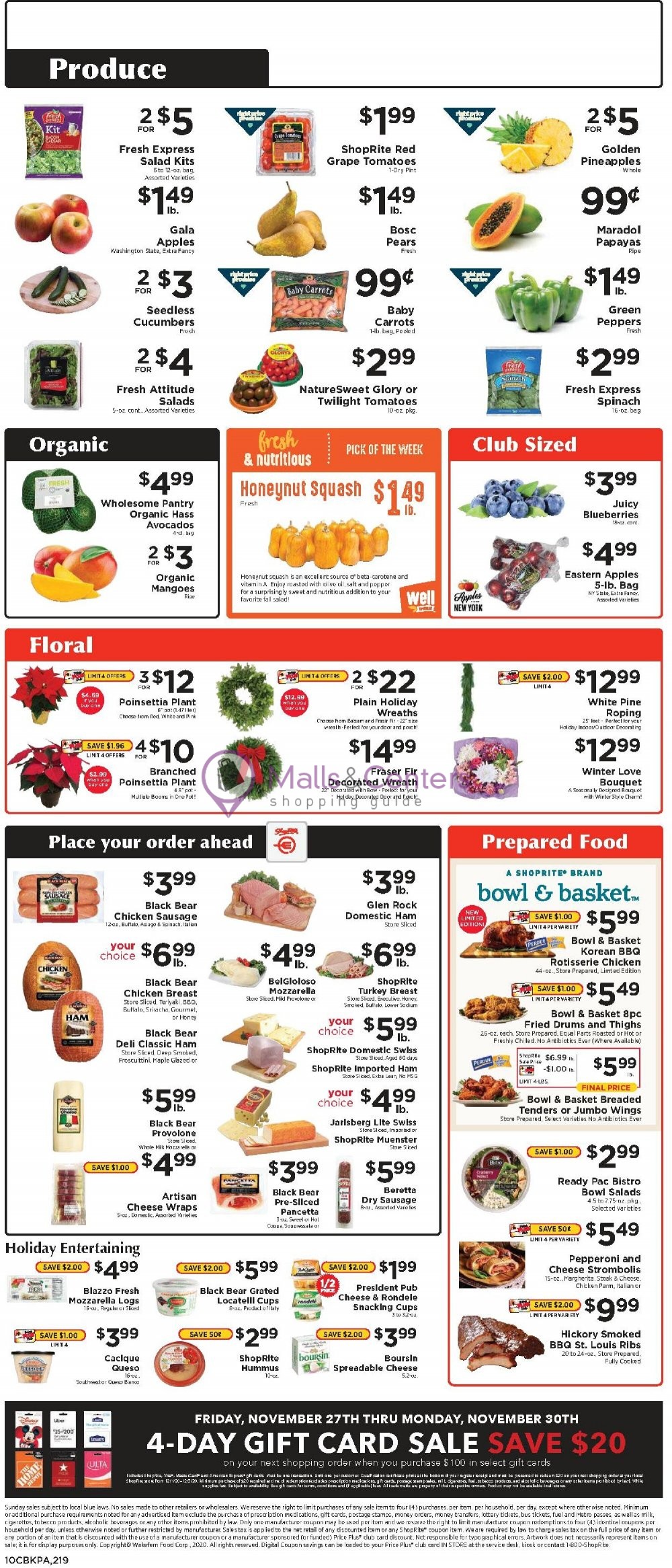 ShopRite Weekly Ad - sales & flyers specials - MallsCenters