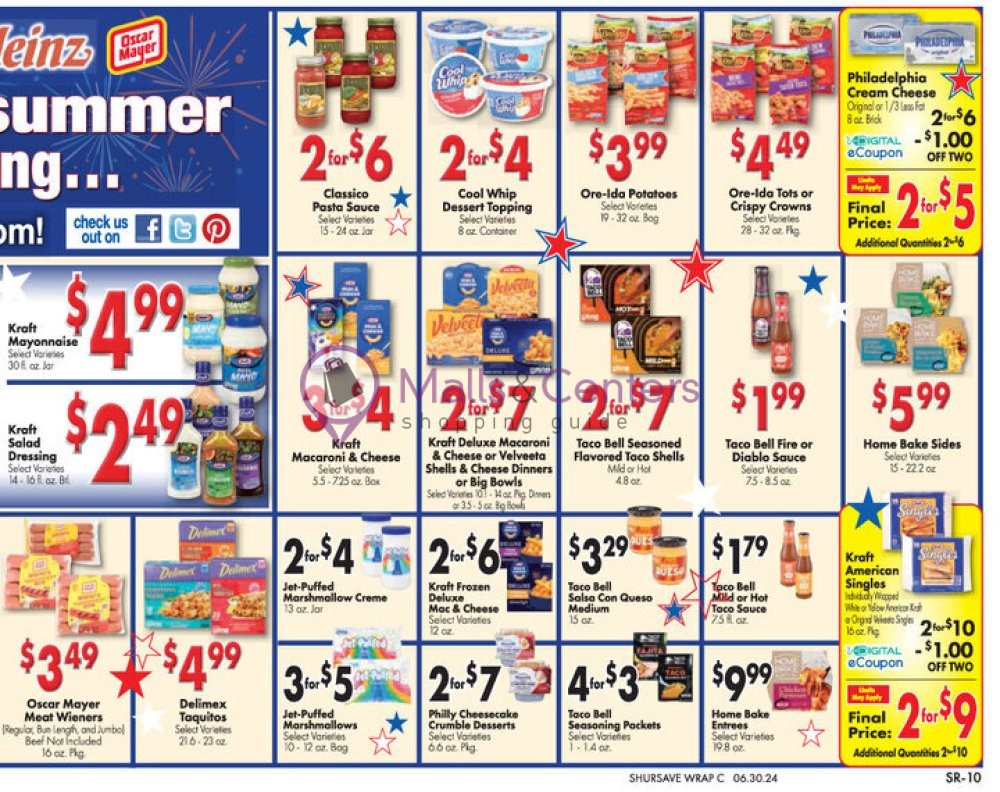 ShurSave Markets Weekly ad valid from 06/30/2024 to 07/06/2024 ...