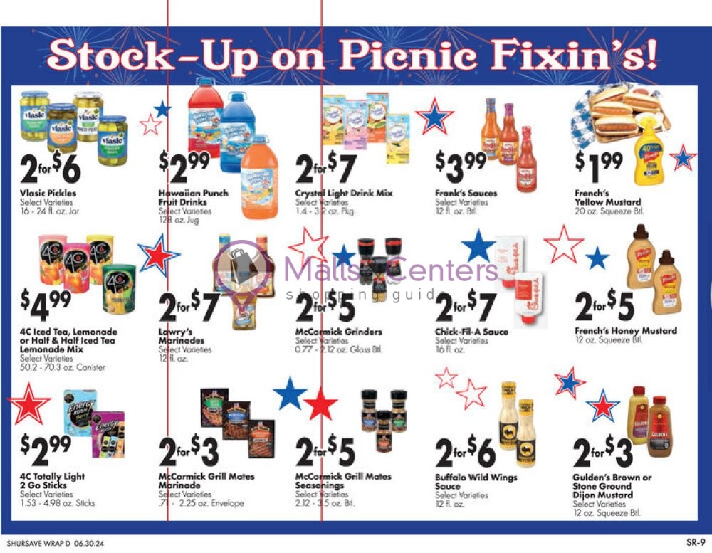 ShurSave Markets Weekly ad valid from 06/30/2024 to 07/06/2024 ...