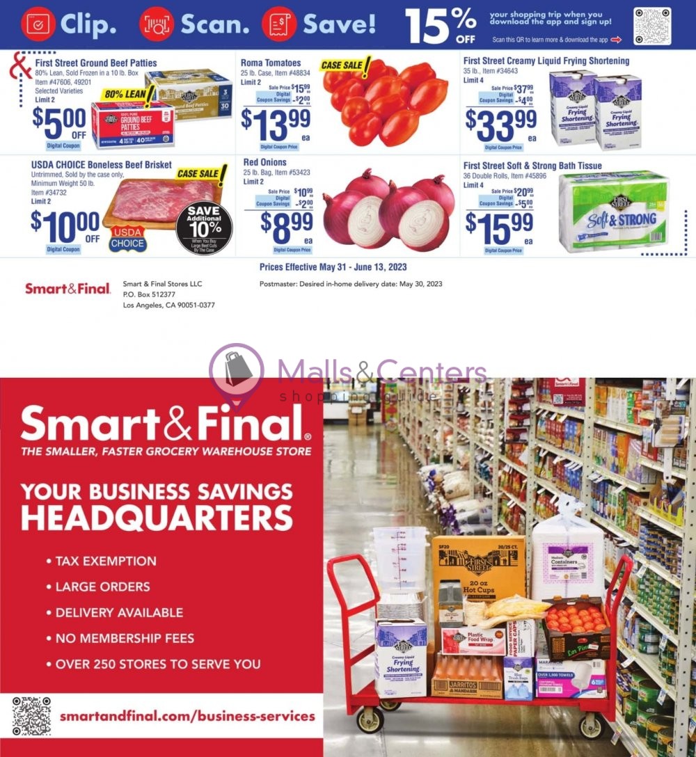 Smart & Final Weekly Ad - sales & flyers specials - MallsCenters