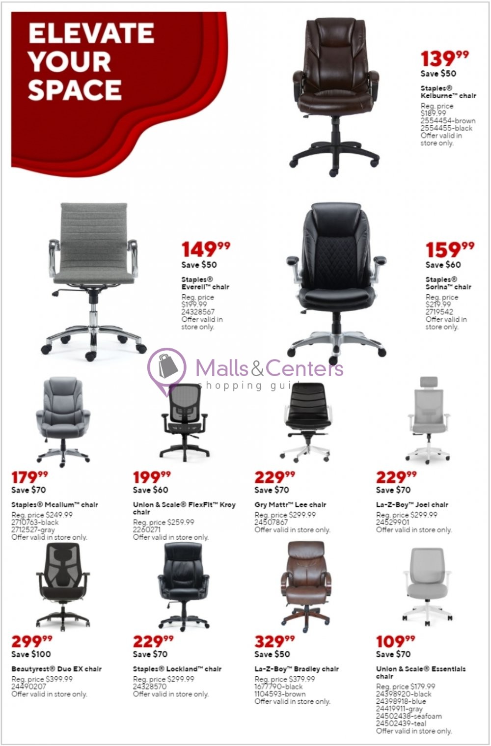 Staples Weekly Ad - sales & flyers specials - MallsCenters