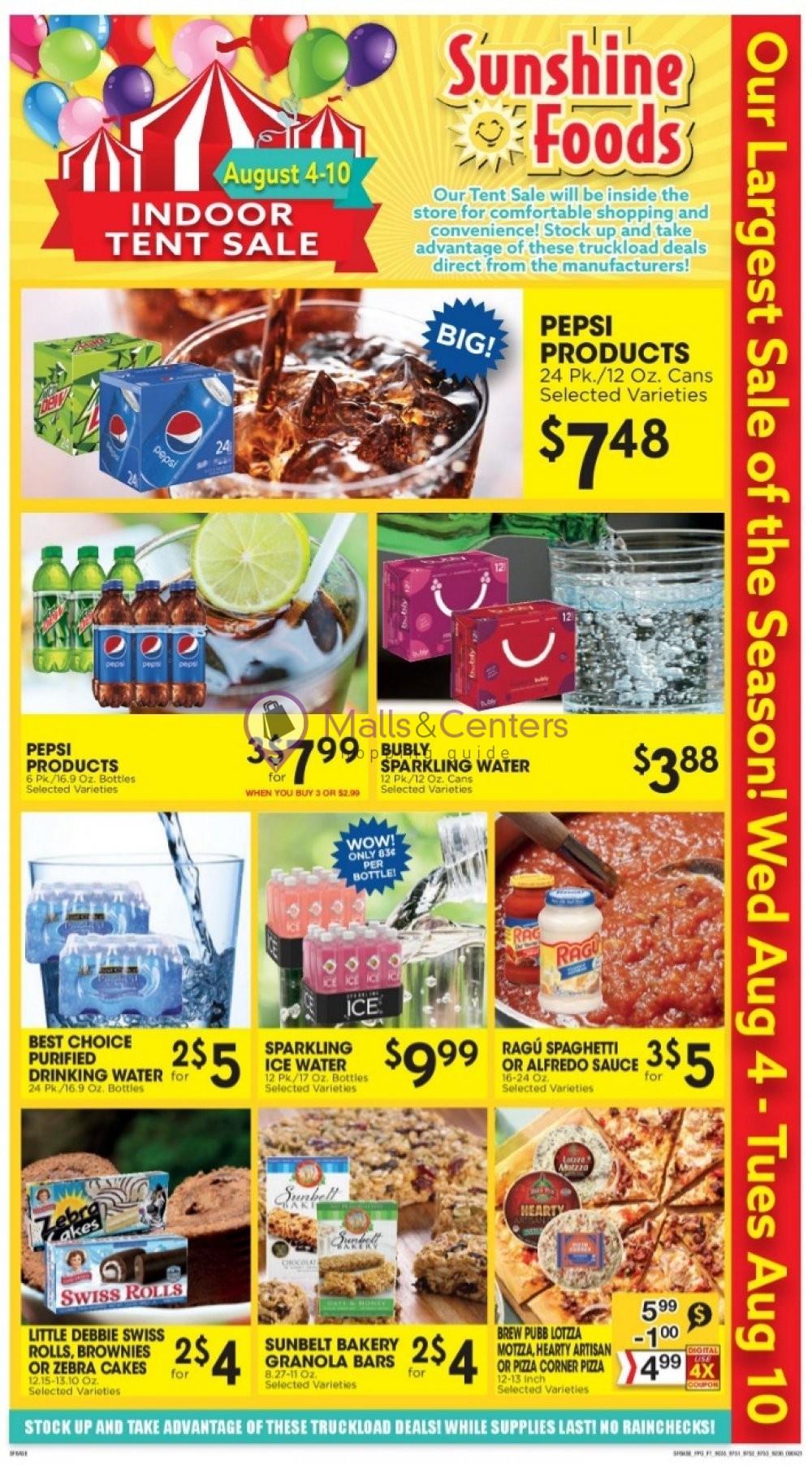 Sunshine Foods Weekly Ad - sales & flyers specials - MallsCenters
