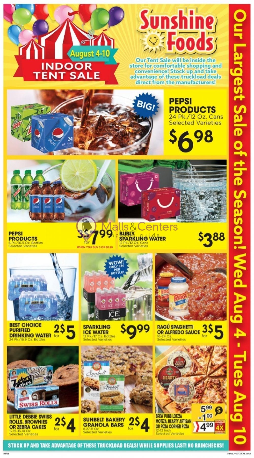 Sunshine Foods Weekly Ad - sales & flyers specials - MallsCenters