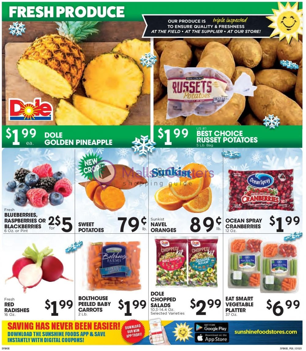 Sunshine Foods Weekly Ad - sales & flyers specials - MallsCenters