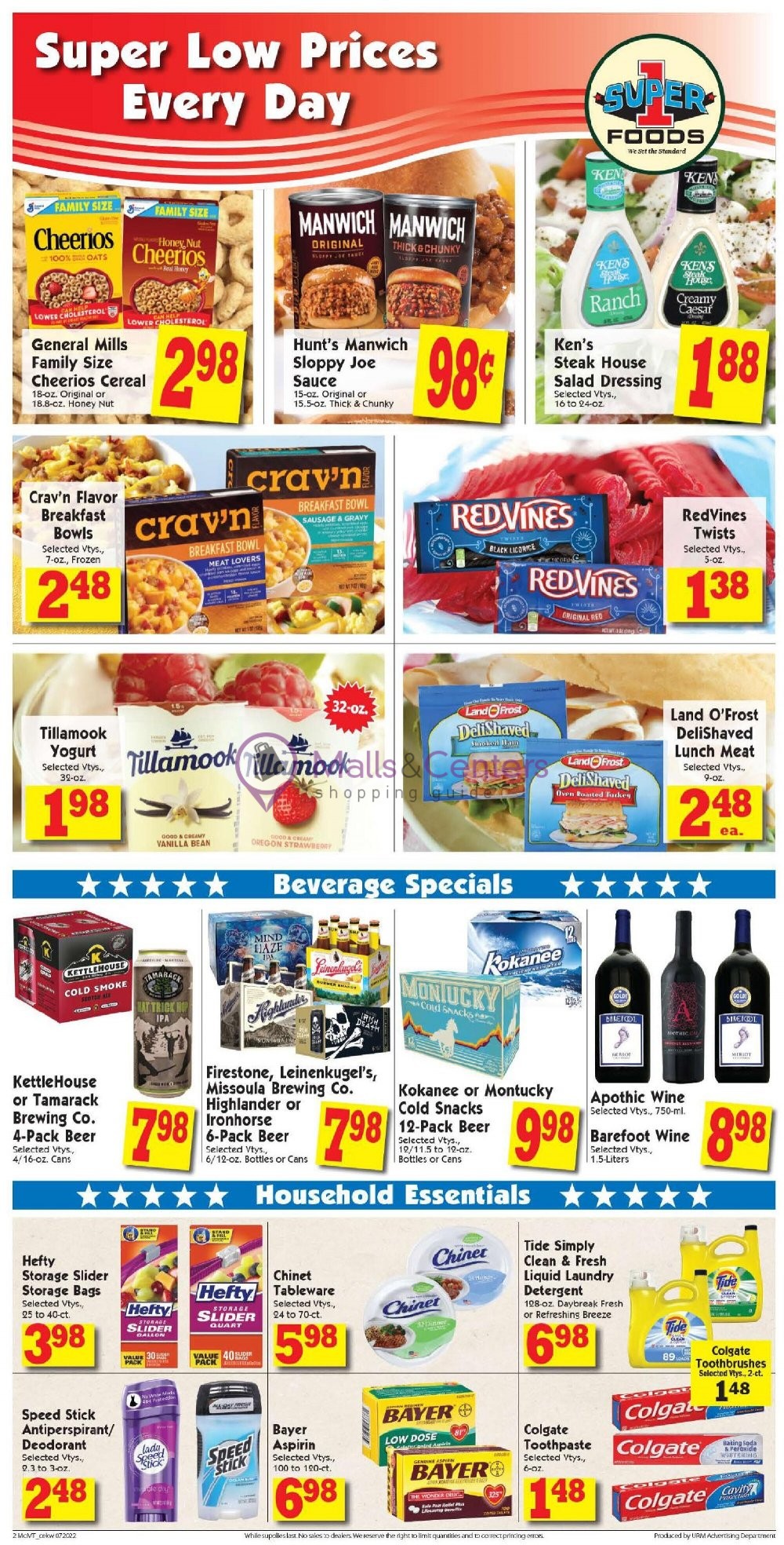 Super 1 Foods Weekly Ad - sales & flyers specials - MallsCenters