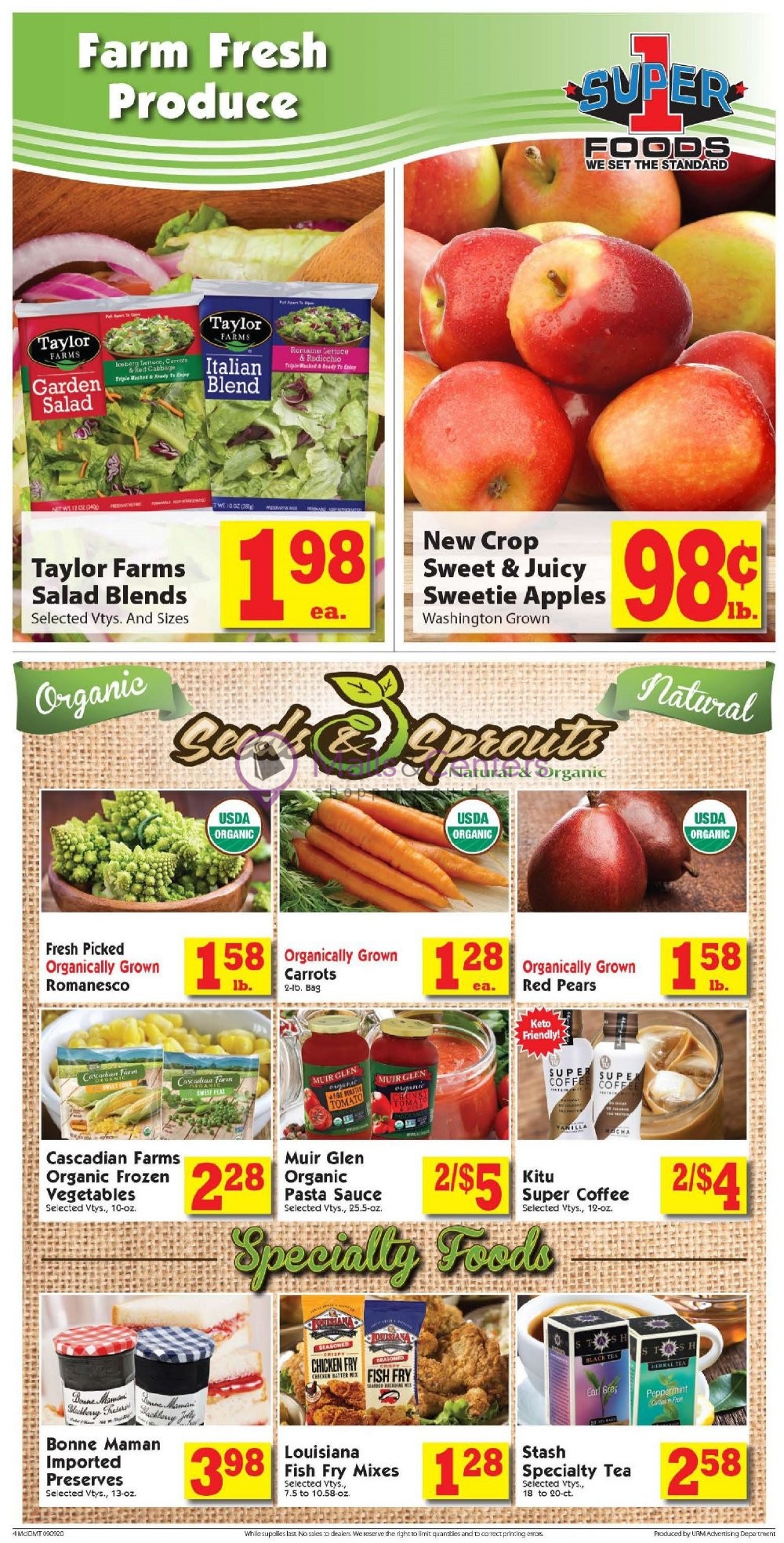 Super 1 Foods Weekly Ad - sales & flyers specials - MallsCenters