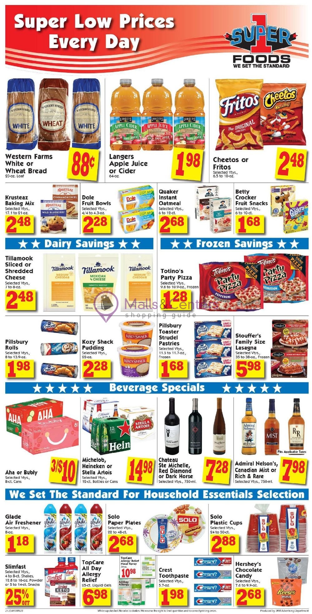 Super 1 Foods Weekly Ad - sales & flyers specials - MallsCenters