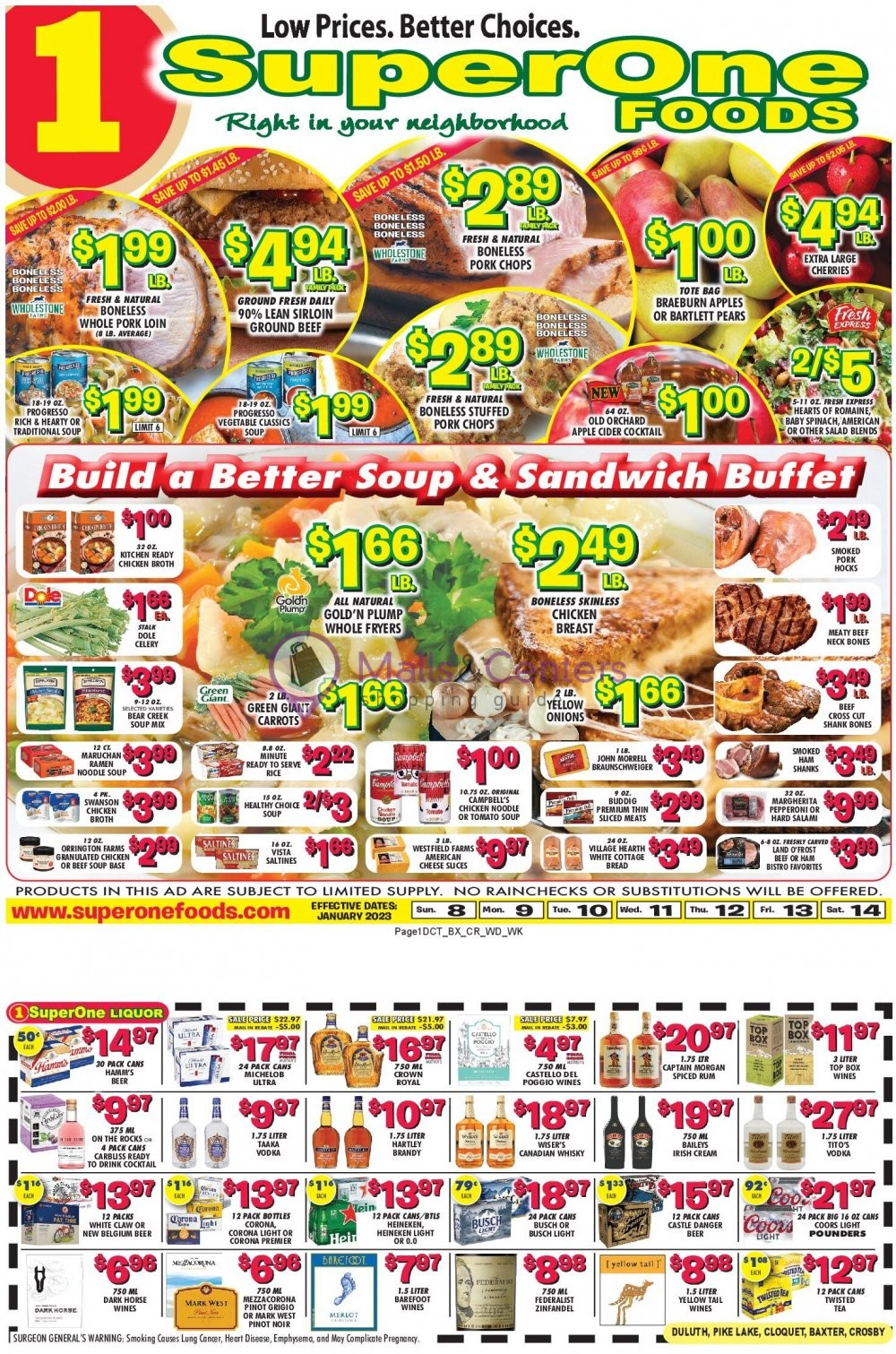 Super One Foods Weekly Ad - sales & flyers specials - MallsCenters