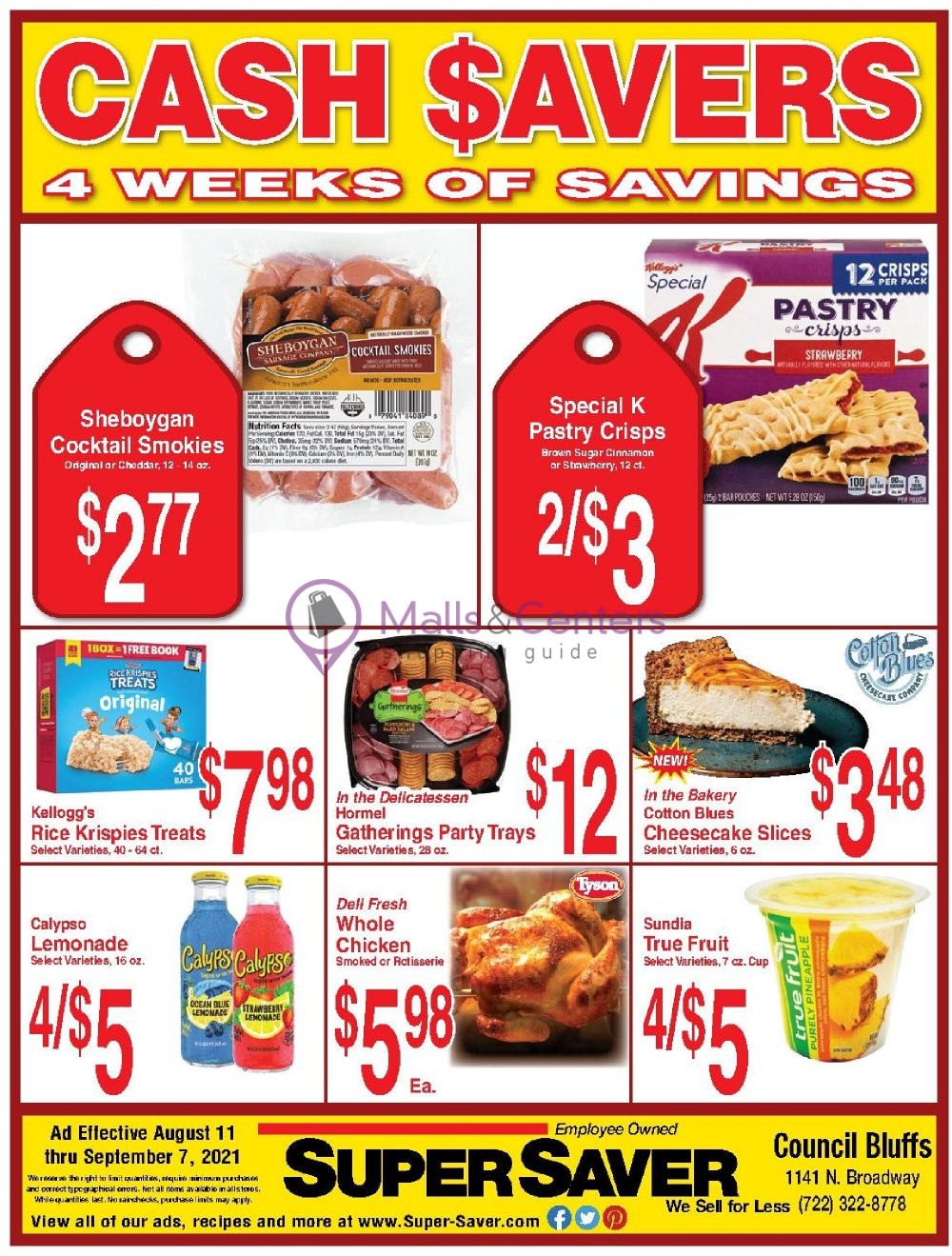 Super Saver Weekly Ad - sales & flyers specials - MallsCenters