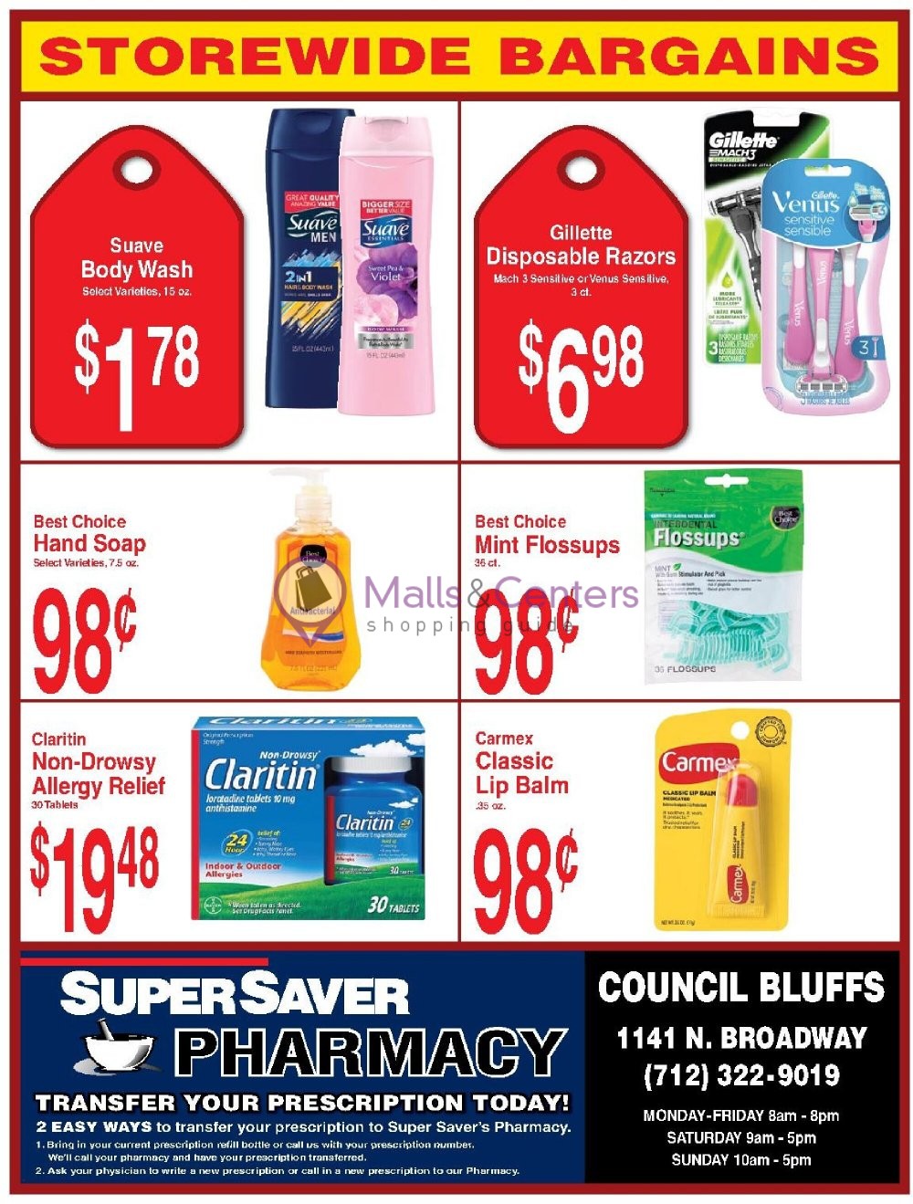 Super Saver Weekly Ad - sales & flyers specials - MallsCenters