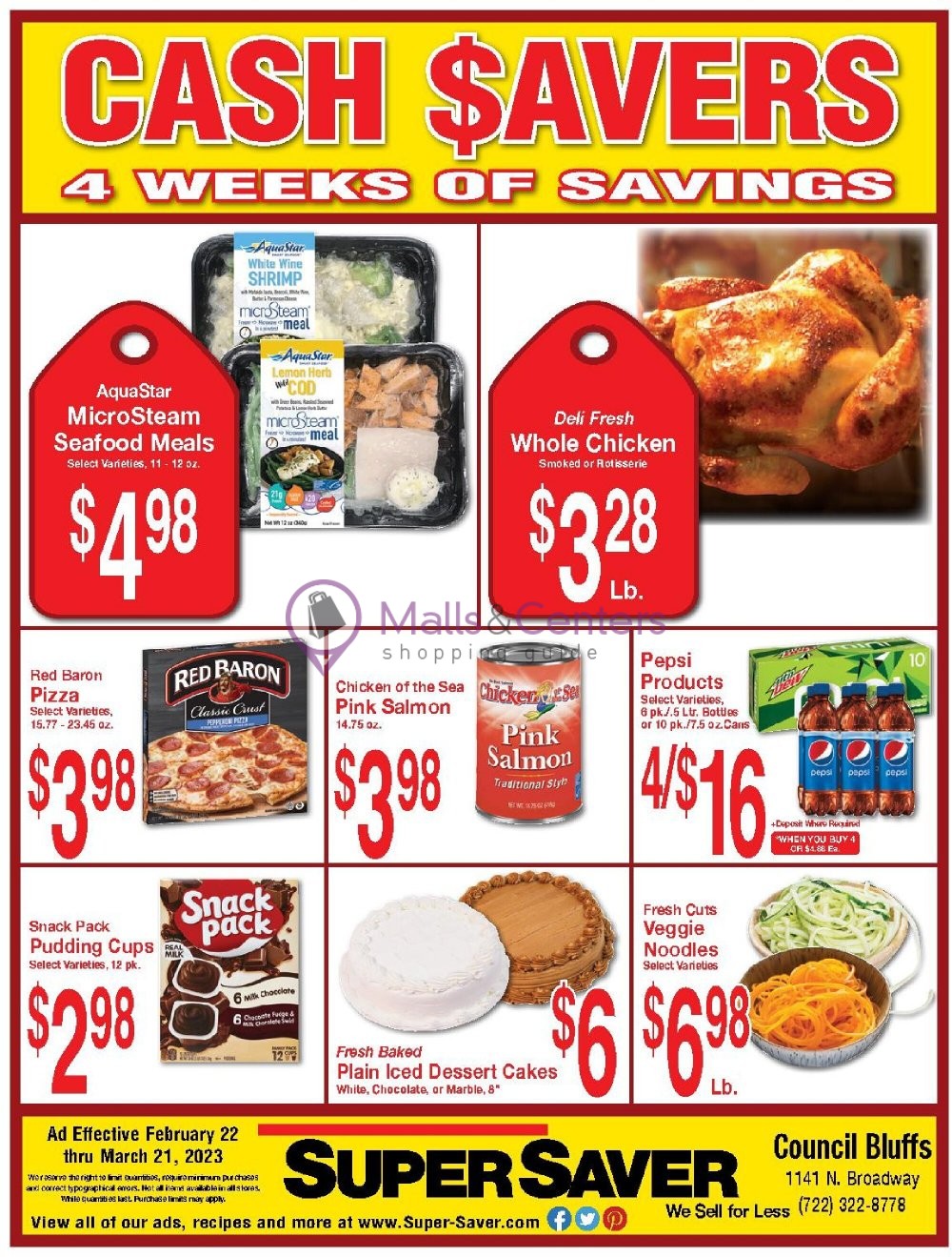 Super Saver Weekly Ad - sales & flyers specials - MallsCenters