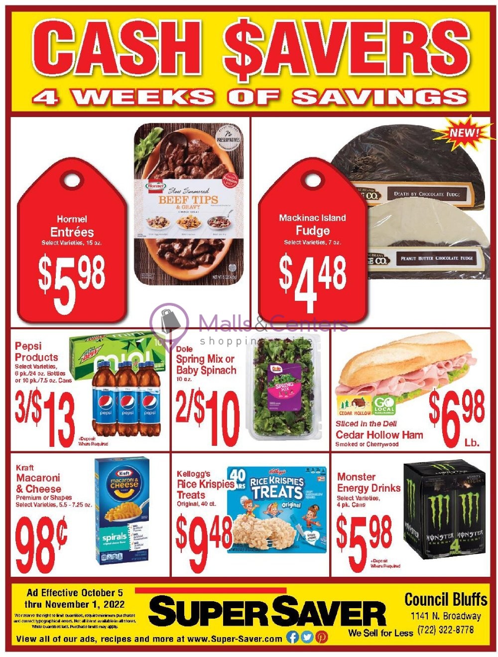 Super Saver Weekly Ad - sales & flyers specials - MallsCenters