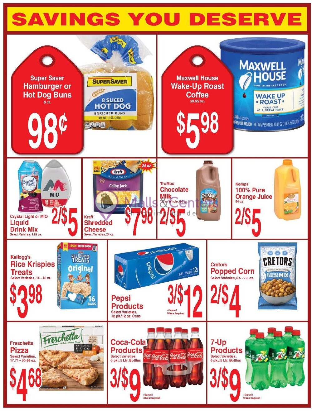 Super Saver Weekly Ad - sales & flyers specials - MallsCenters