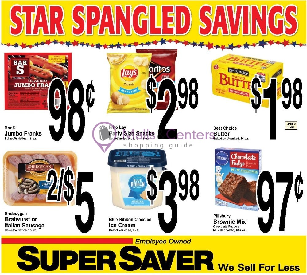 Super Saver Weekly Ad - sales & flyers specials - MallsCenters