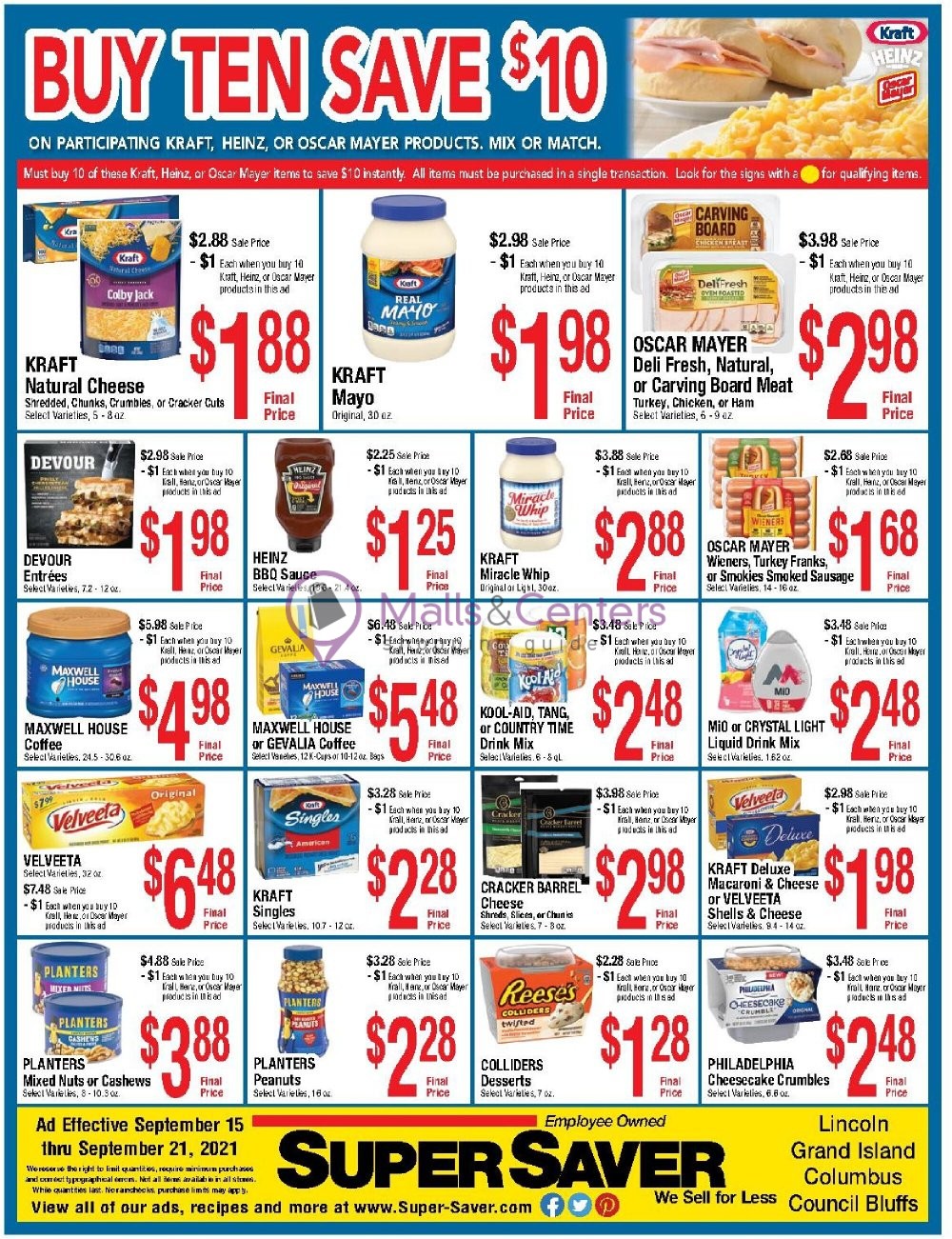 Super Saver Weekly Ad - sales & flyers specials - MallsCenters