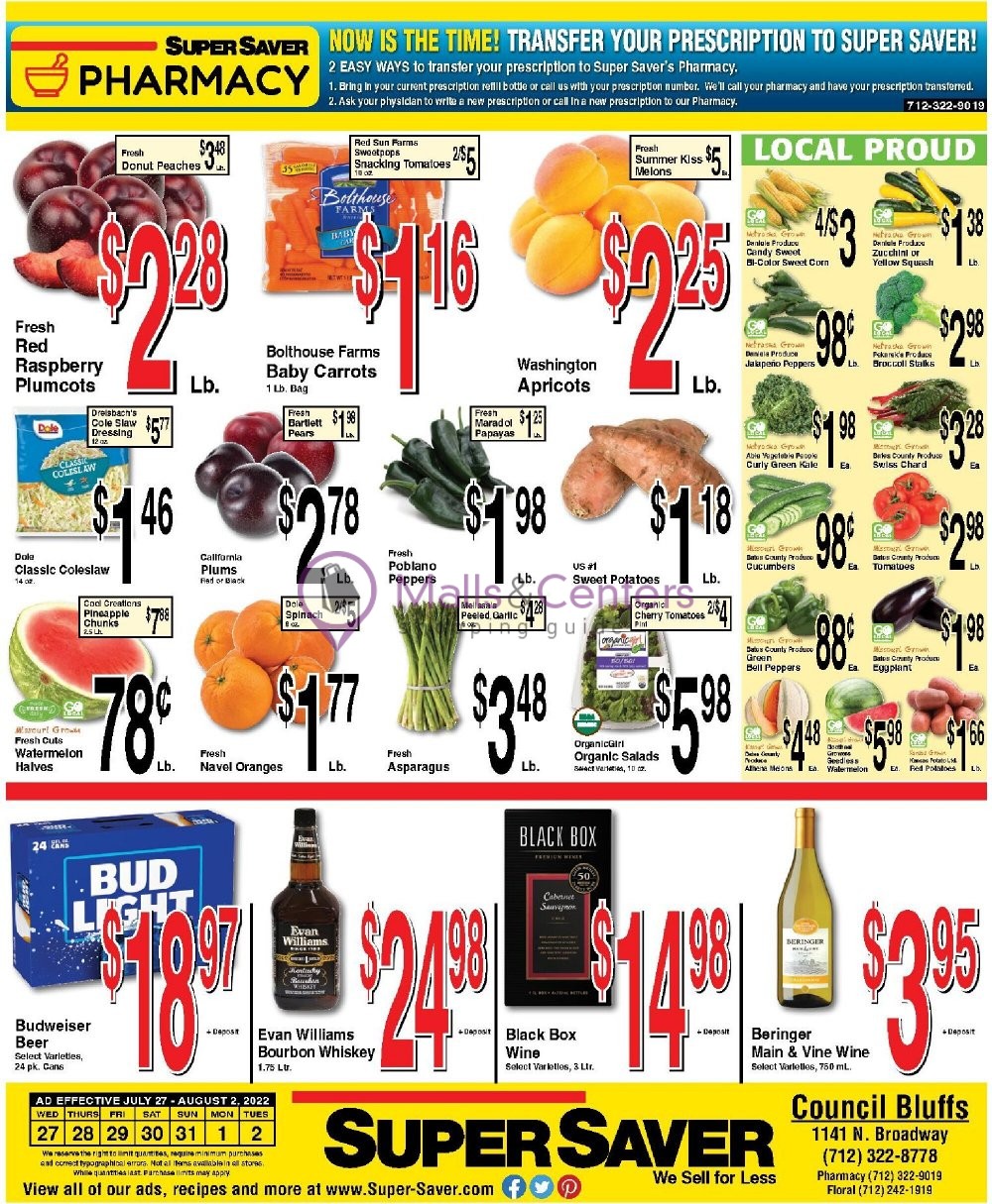 Super Saver Weekly Ad - sales & flyers specials - MallsCenters