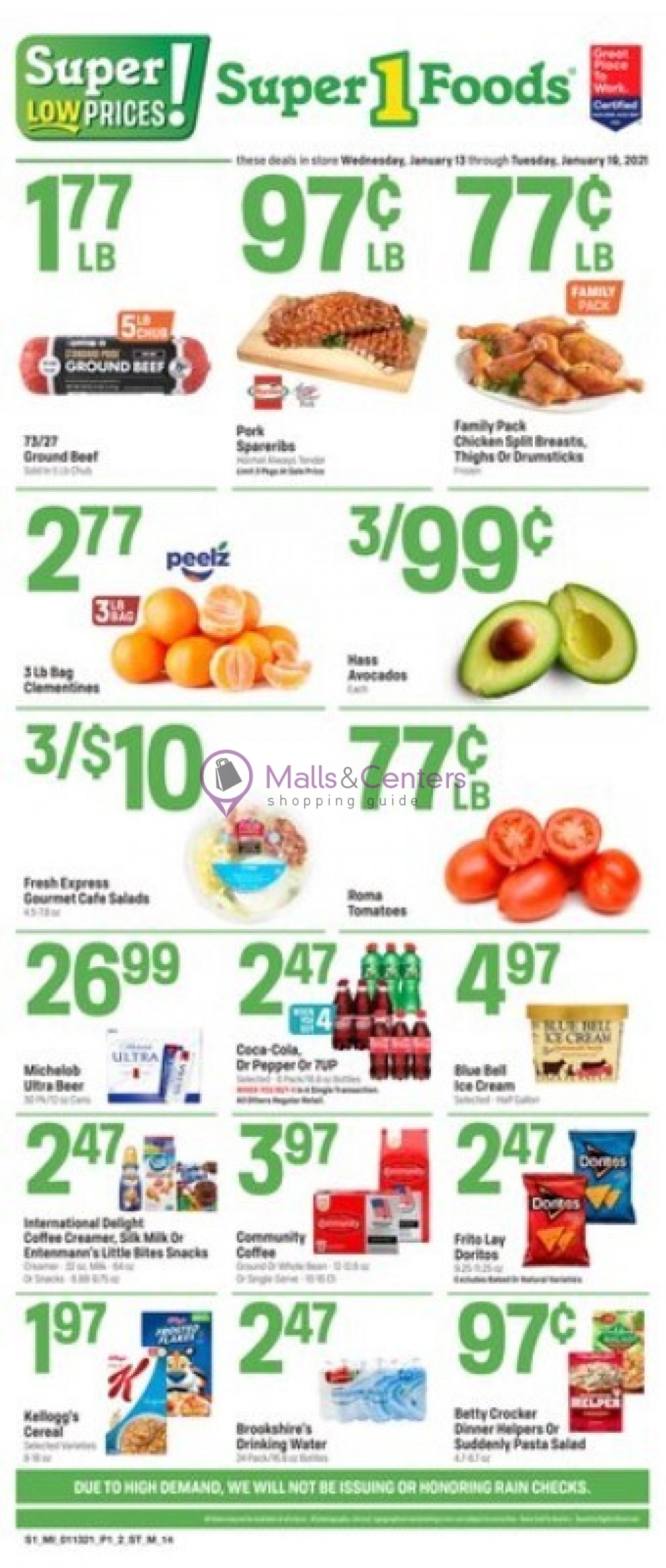 Super1Foods Weekly Ad - sales & flyers specials - MallsCenters