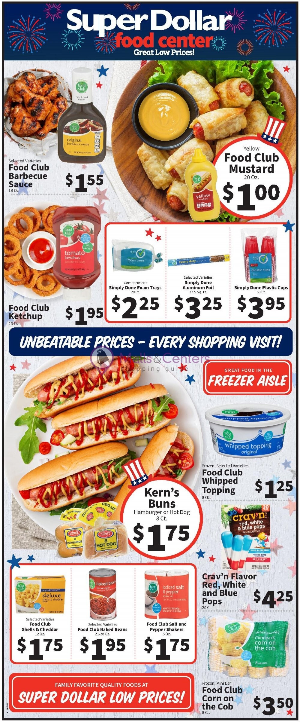 SuperDollar Food Center Weekly Ad - sales & flyers specials - MallsCenters