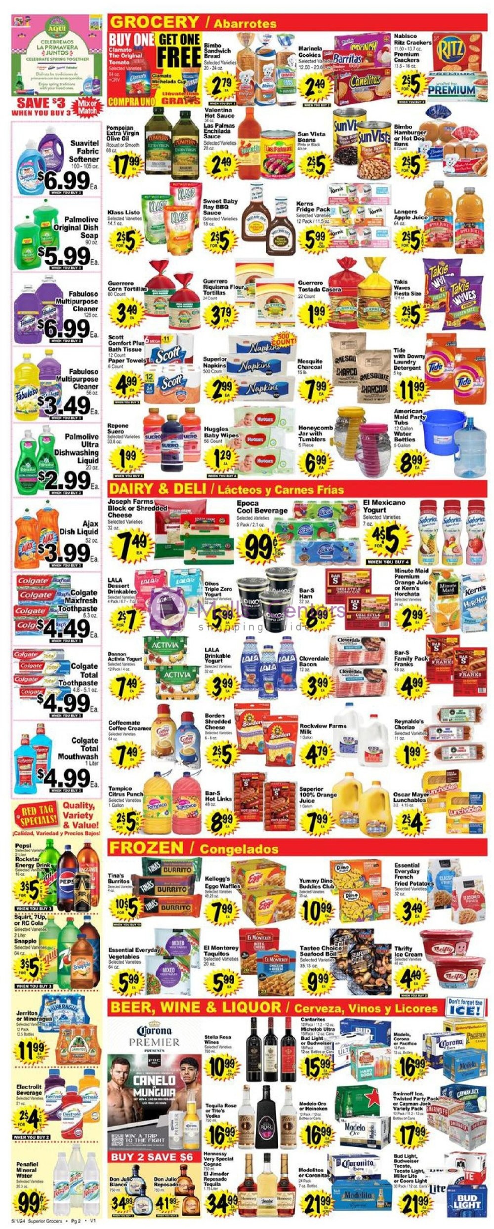 Superior Grocers Weekly ad valid from 05/01/2024 to 05/07/2024 ...