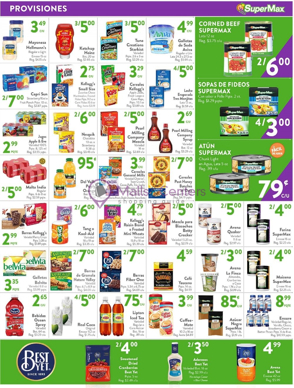 SuperMax Weekly Ad - sales & flyers specials - MallsCenters